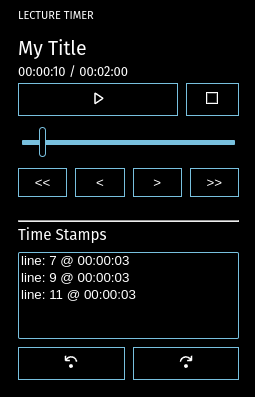Lecture Timer - Minha primeira extensão do VSCode